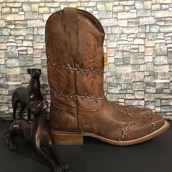 Corral | Shoes | Corral Barbed Wire Western Cowboy Boots | Poshmark
